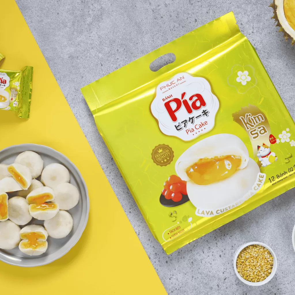 Bánh Pía Kim Sa Đậu Xanh (8 bánh) - Shop Phúc An Bakery